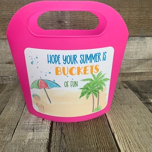 Personalized Summer Fun Bucket | First Day of School Gift - Etsy