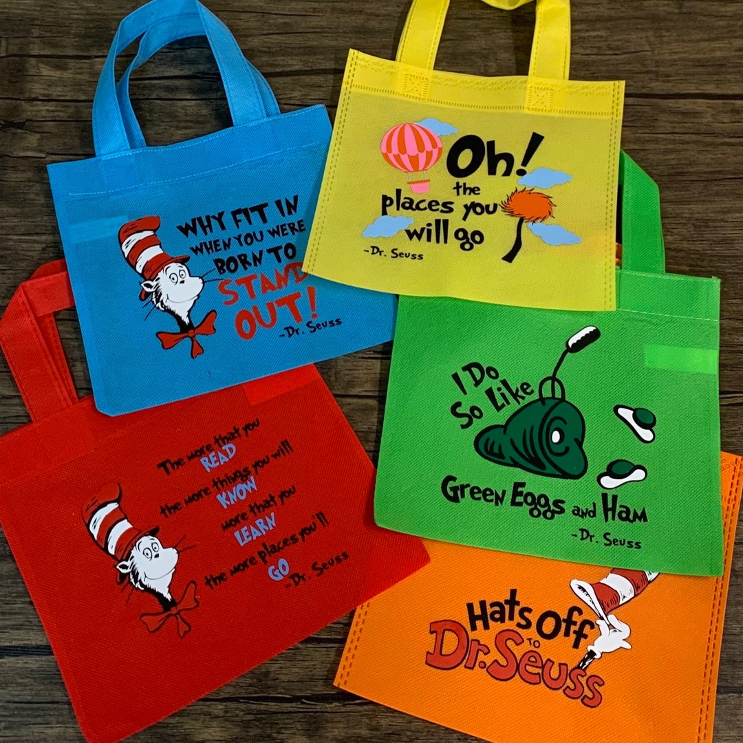 Dr Seuss Inspired Party Bag | Classroom Party Bag | Dr Seuss Themed ...
