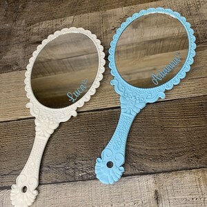Personalized Handheld Mirror | Custom Mirror | Colorful 10” Plastic ...