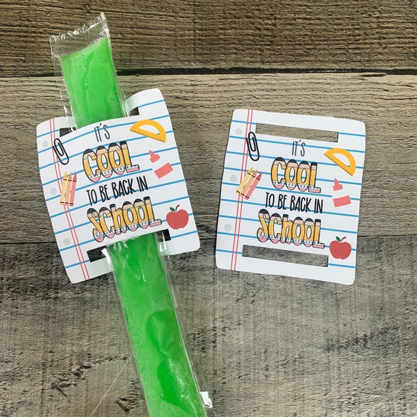 Popsicle Gift Tag - Etsy
