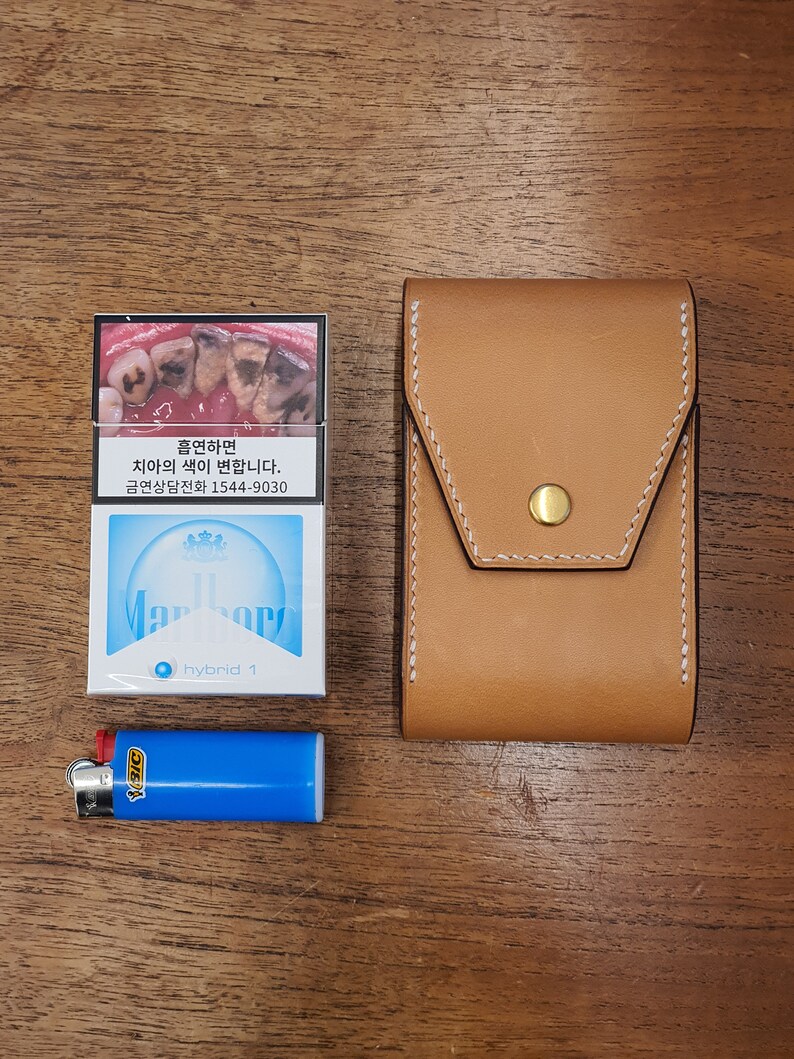 Cigarette Case Pattern Pdf File / Template / Leathercraft / Tutorial ...