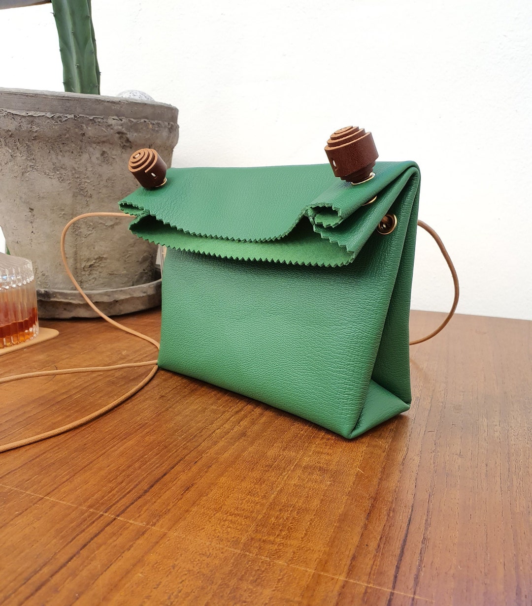 Ministringbag Pattern Pdf File / Template / Leathercraft / Tutorial ...