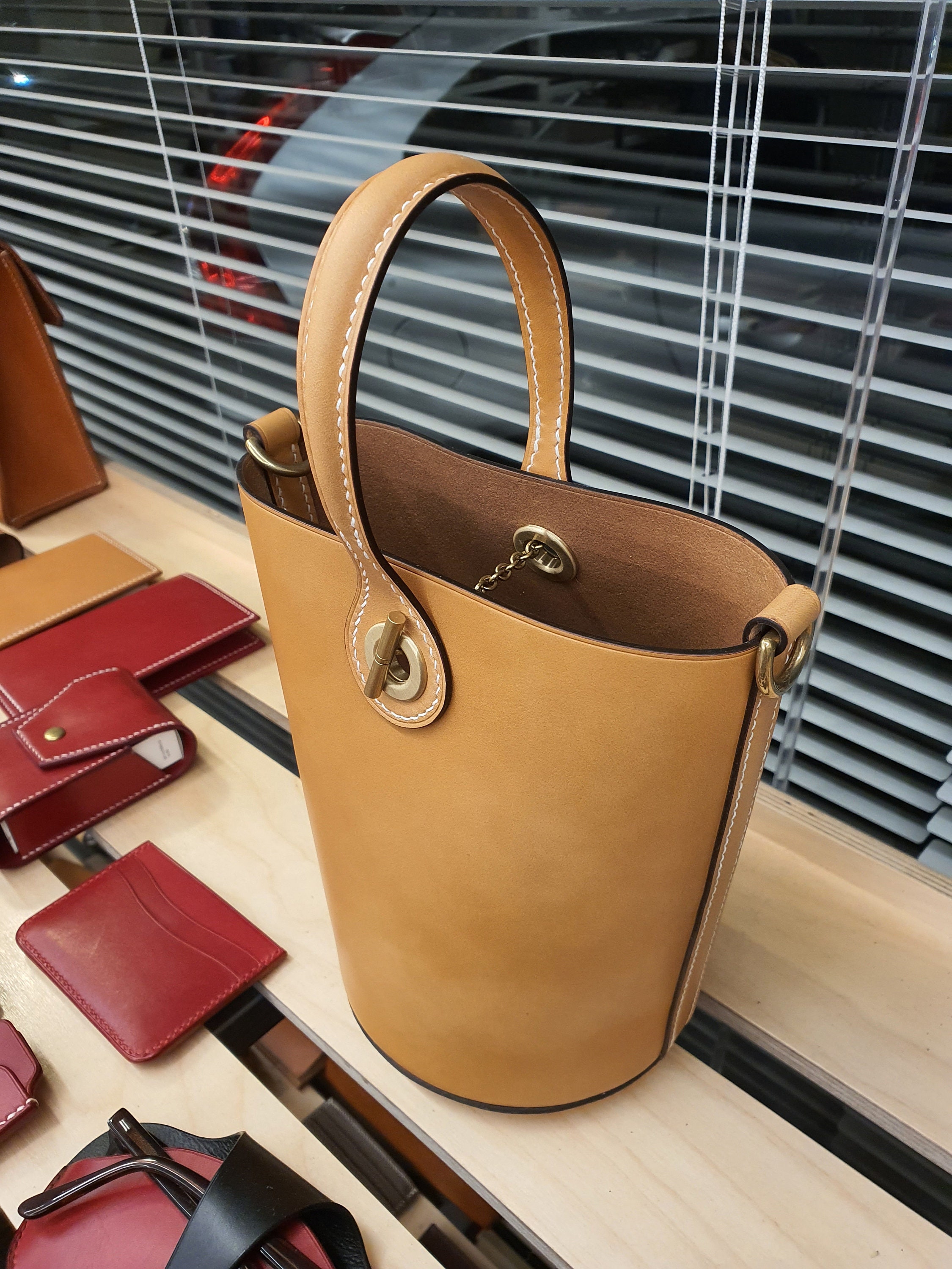 Cylinder Mini Bag Pattern Pdf File / Template / Leathercraft / Tutorial ...