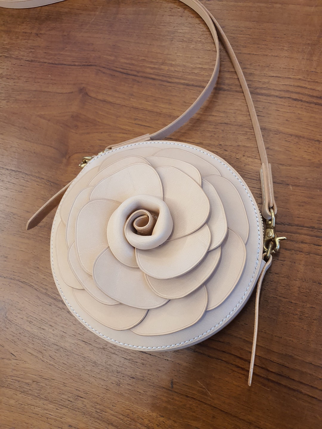 Flower Bag Pattern Pdf File / Template / Leathercraft / Tutorial Video ...