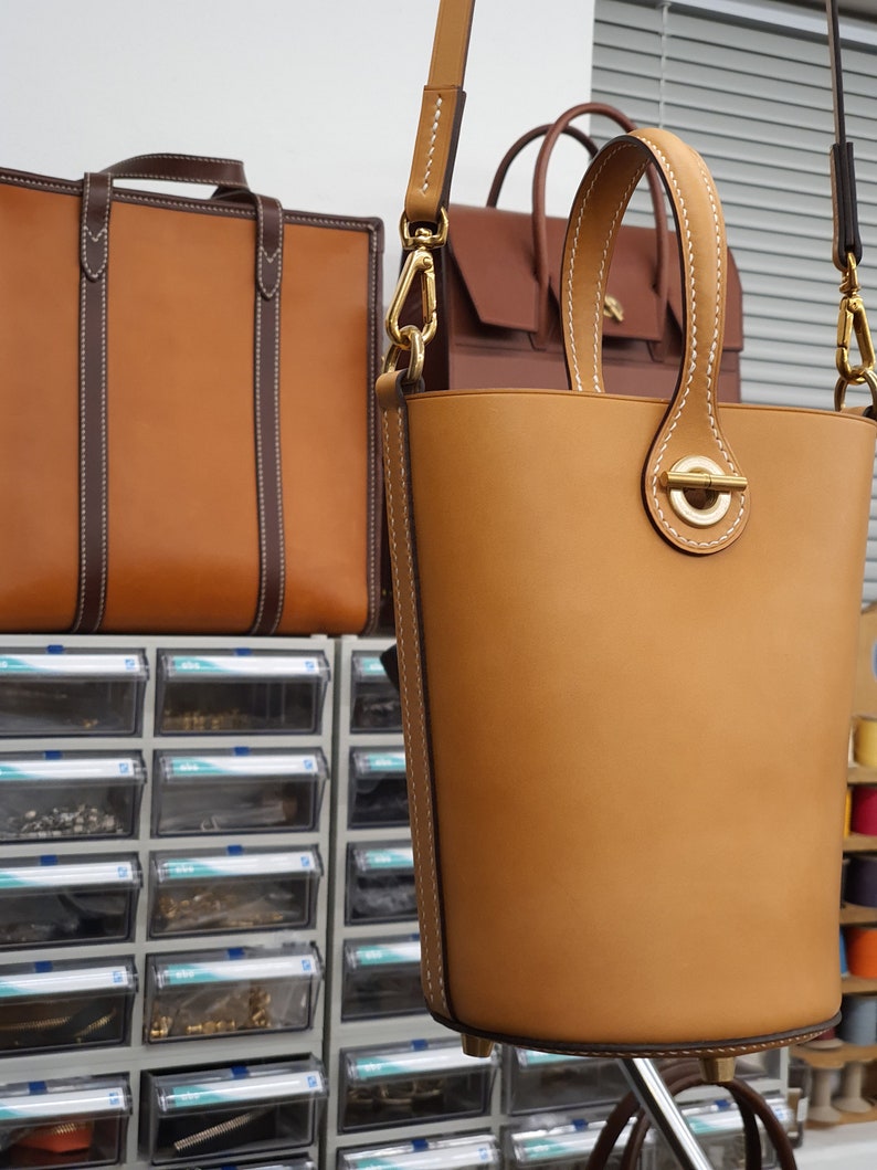Cylinder Mini Bag Pattern Pdf File / Template / Leathercraft / Tutorial ...