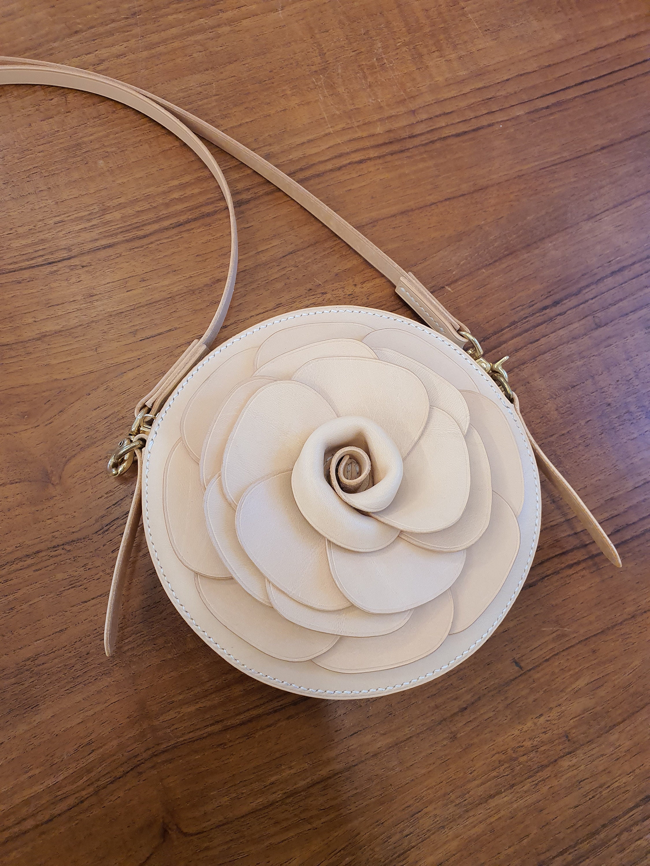 Flower Bag Pattern Pdf File / Template / Leathercraft / Tutorial Video ...