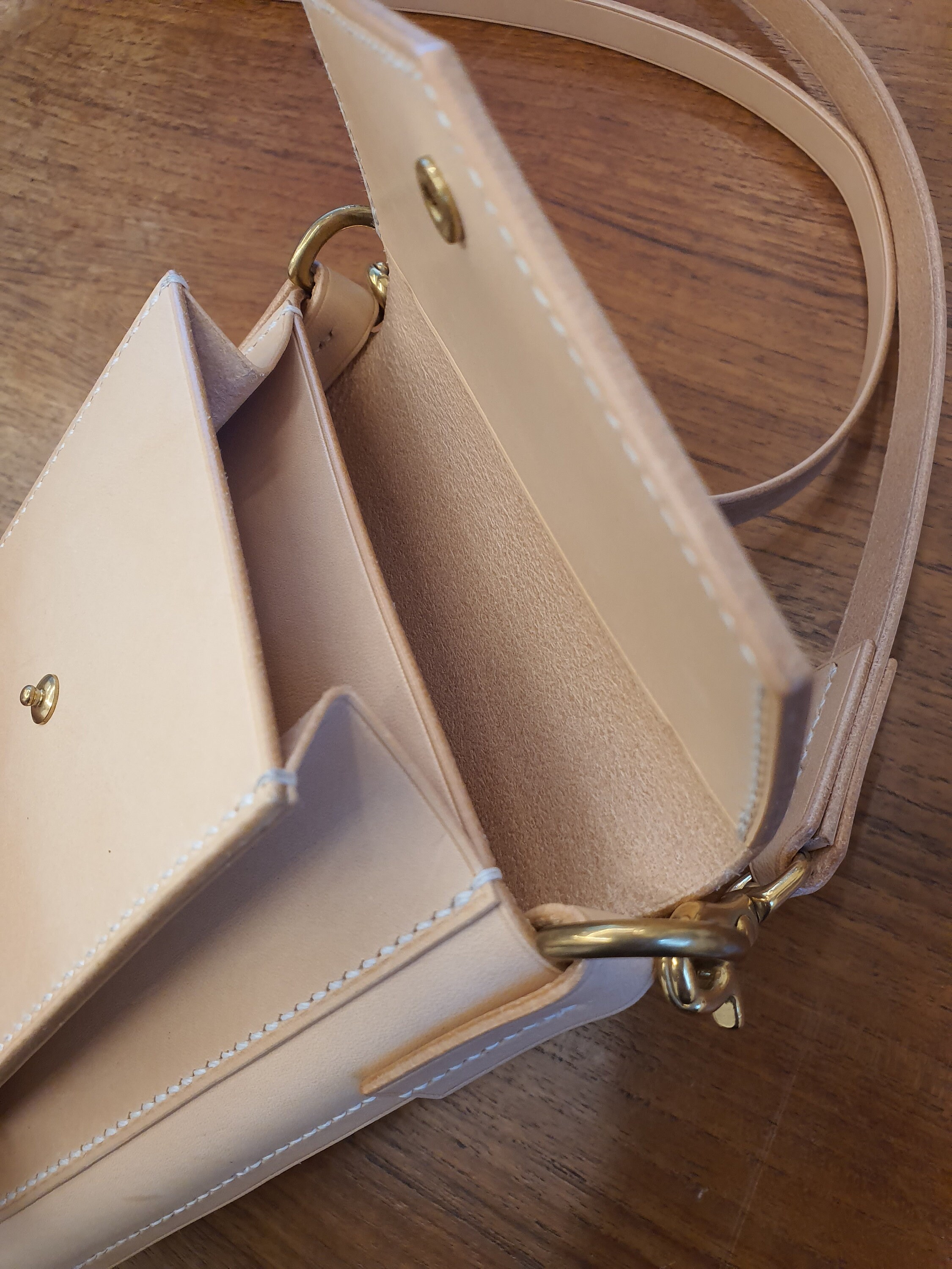 Mini Side Bag Pattern Pdf File / Template / Leathercraft / Tutorial ...