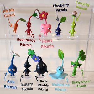 Handemade Pikmin Figures - Over 40 Designs! - Etsy