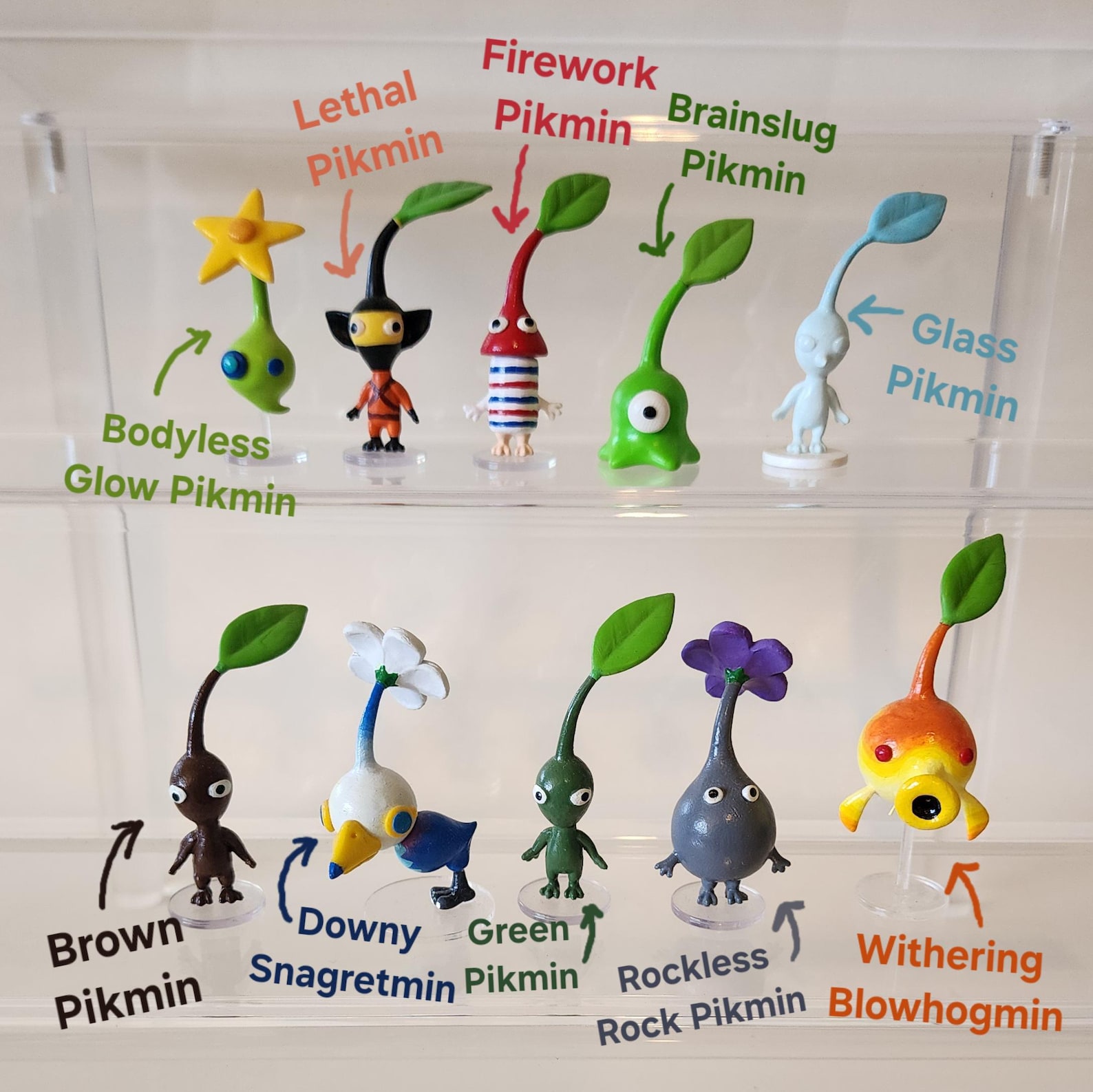 Handemade Pikmin Figures - Over 40 Designs! - Etsy