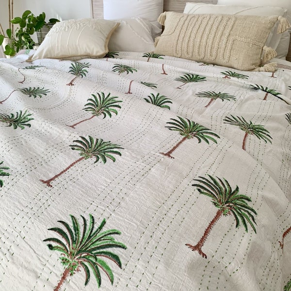 Palm Tree Quilt Pattern - Etsy