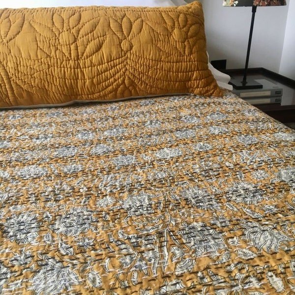 Mustard Quilt - Etsy