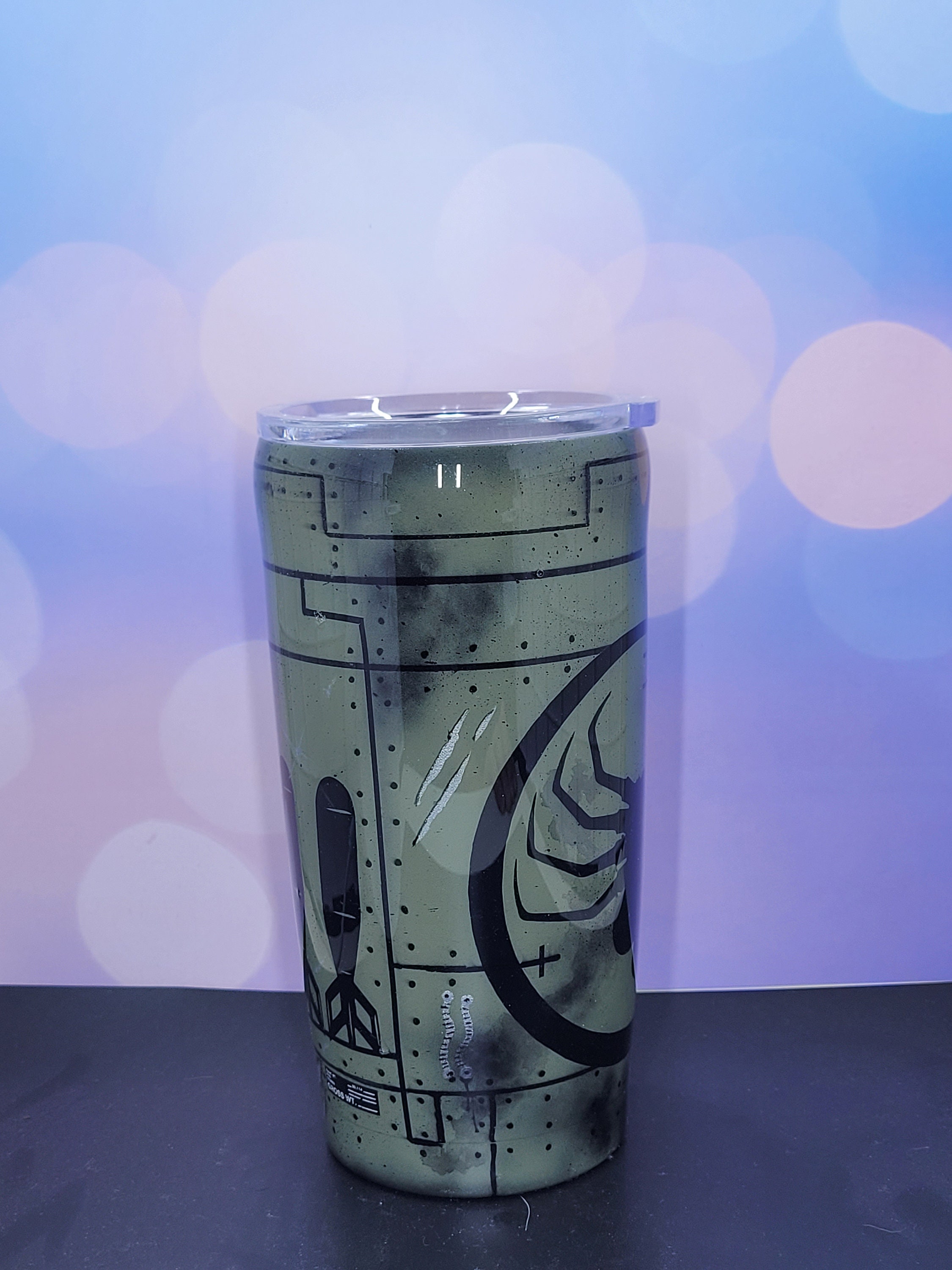 Alien Tumbler, Horror, Sci-fi, 18 Ounces, Stainless Steel, Aliens Movie ...