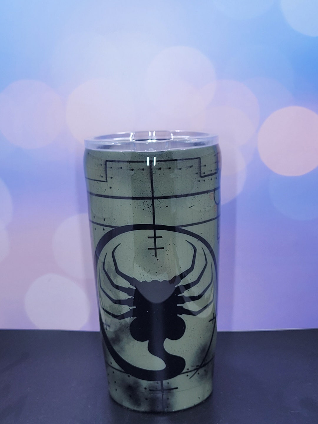 Alien Tumbler, Horror, Sci-fi, 18 Ounces, Stainless Steel, Aliens Movie ...