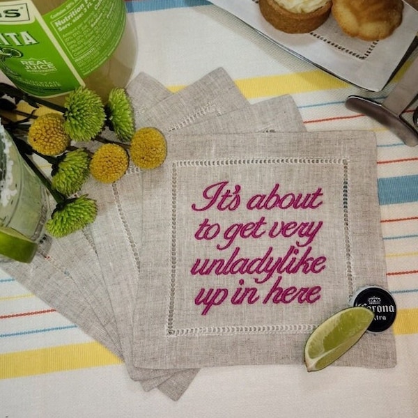 Funny Cocktail Napkins - Etsy