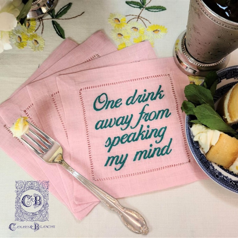 Custom Saying Napkins - Etsy