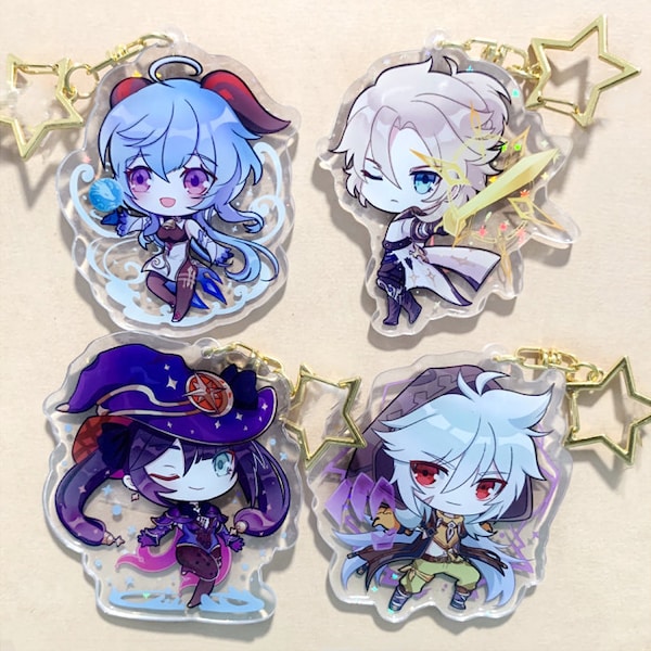 Genshin Mona Charm - Etsy