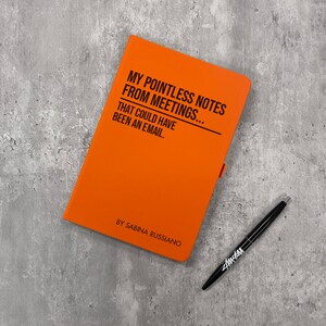 Funny Personalised Office Notepad – Joke Gift for Manager and Colleague ...