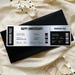 Personalised Travel Voucher Ticket, Gold or Silver Foil Boarding Pass ...