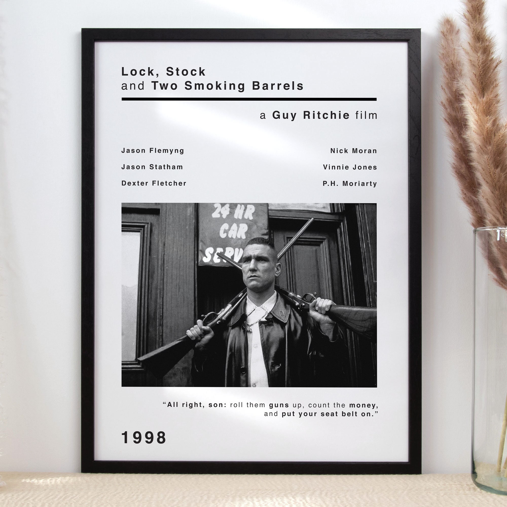 Lock Stock And Two Smoking Barrels Poster