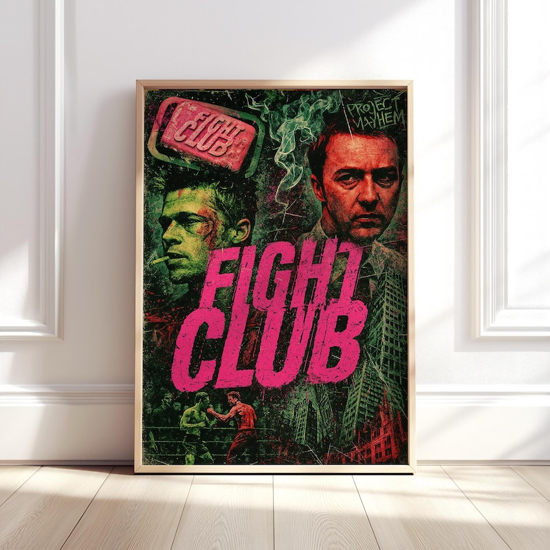 Fight Club Poster - Etsy