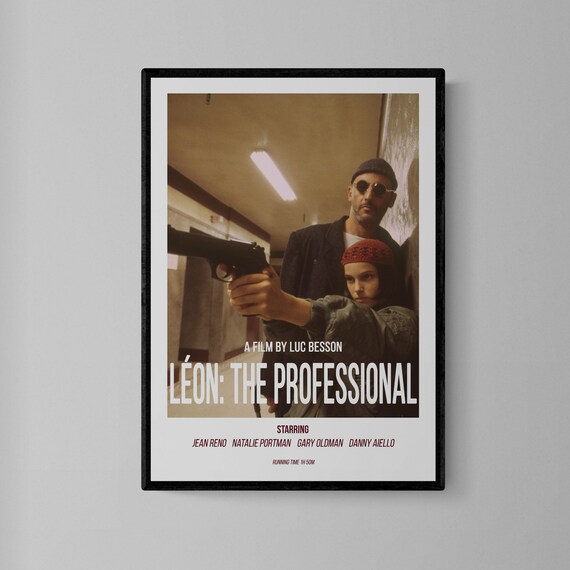 Il Film Professionale Leon: The Professional 11x17 Movie Poster Etsy