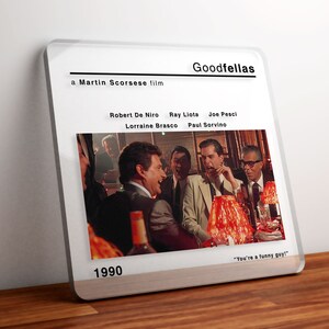 Goodfellas Movie Film Coaster | Movie Lover Gifts for Him | Movie Room ...