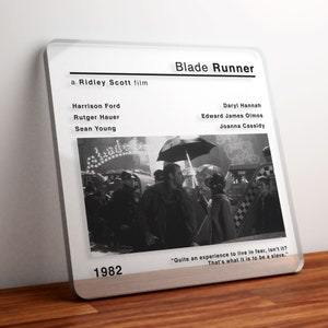 Blade Runner Vintage Movie Film Coaster | Coffee Coaster | Birthday ...