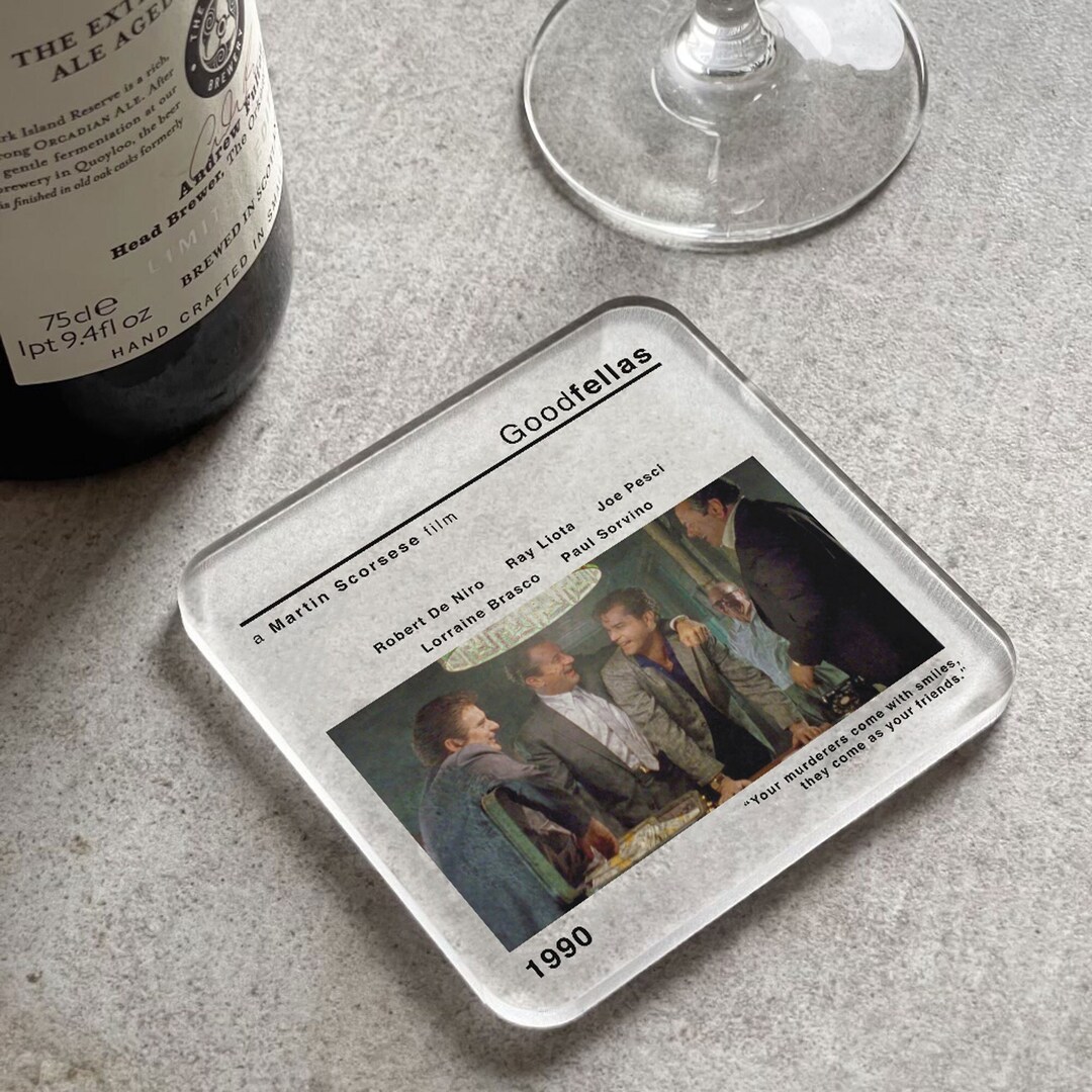 Goodfellas Movie Film Coaster | Classic Film | for Him | Birthday ...