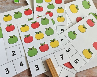 Animal Alphabet, Alphabet Flash Cards, Preschool Counting Flash Cards ...