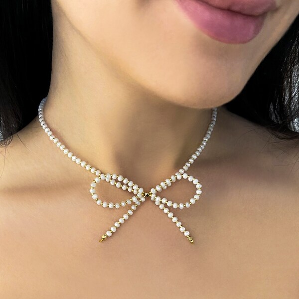 Ribbon Necklaces - Etsy