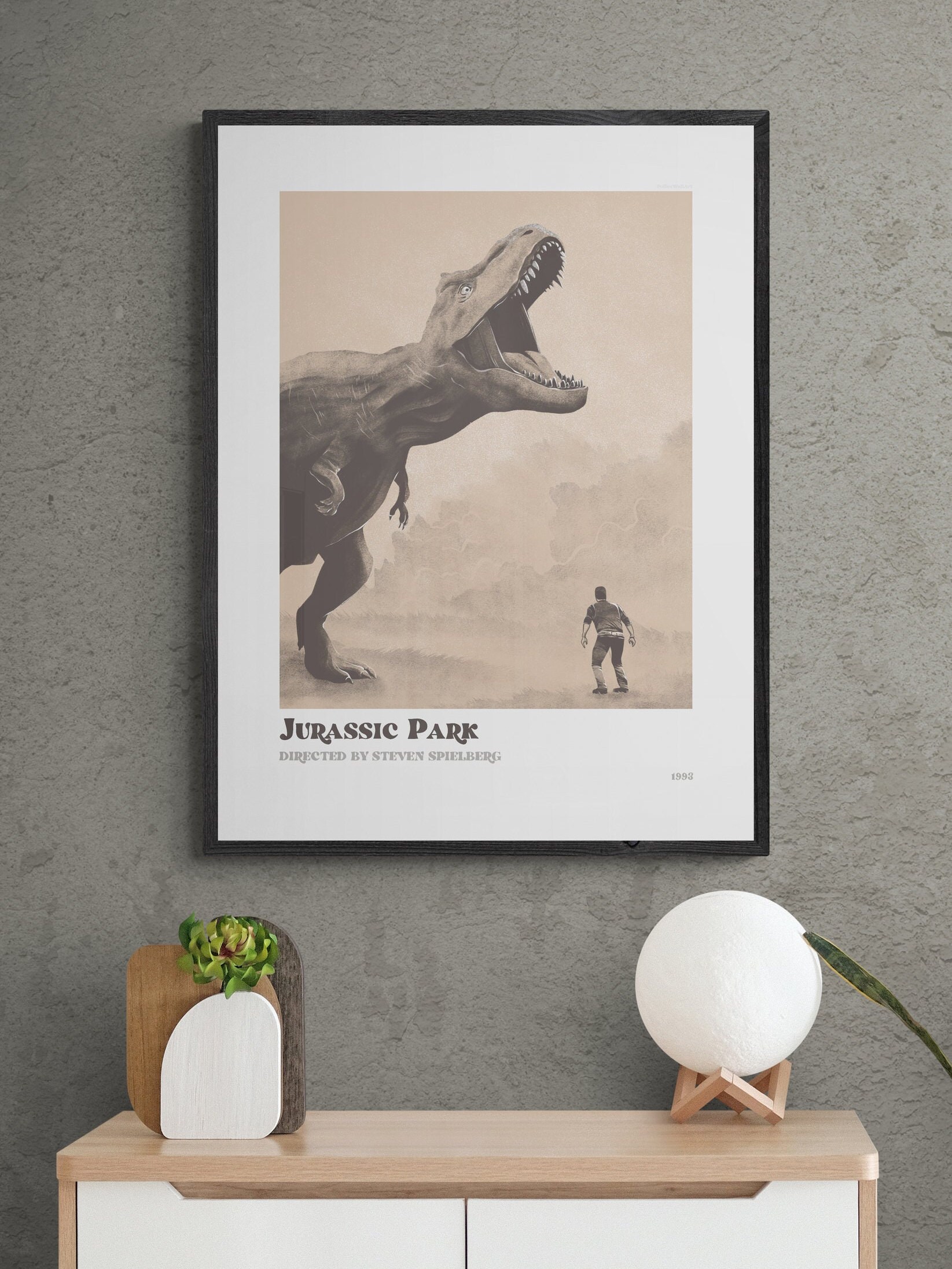 Jurassic Park minimalist movie poste sold by Stuck Sela | SKU 4460944 ...