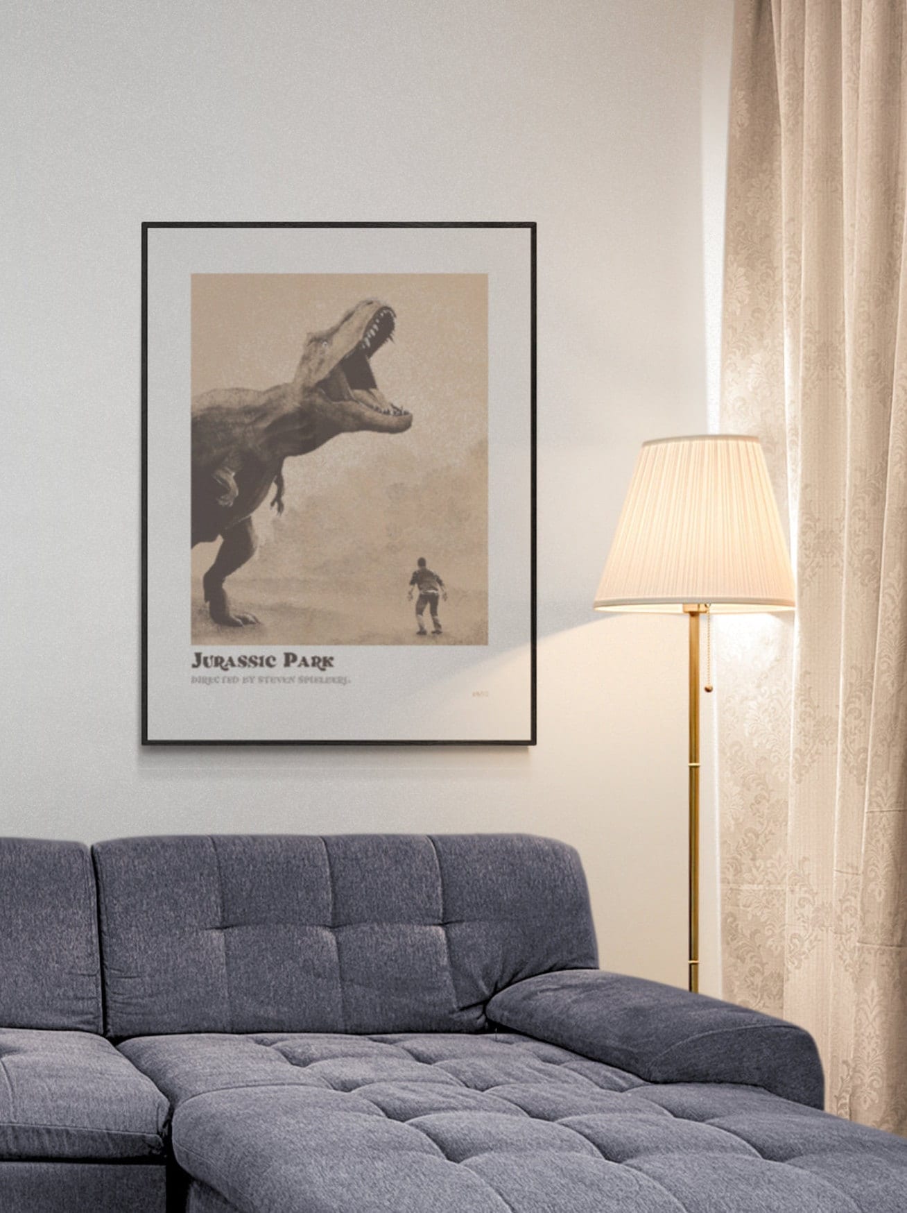 Jurassic Park minimalist movie poste sold by Stuck Sela | SKU 4460944 ...