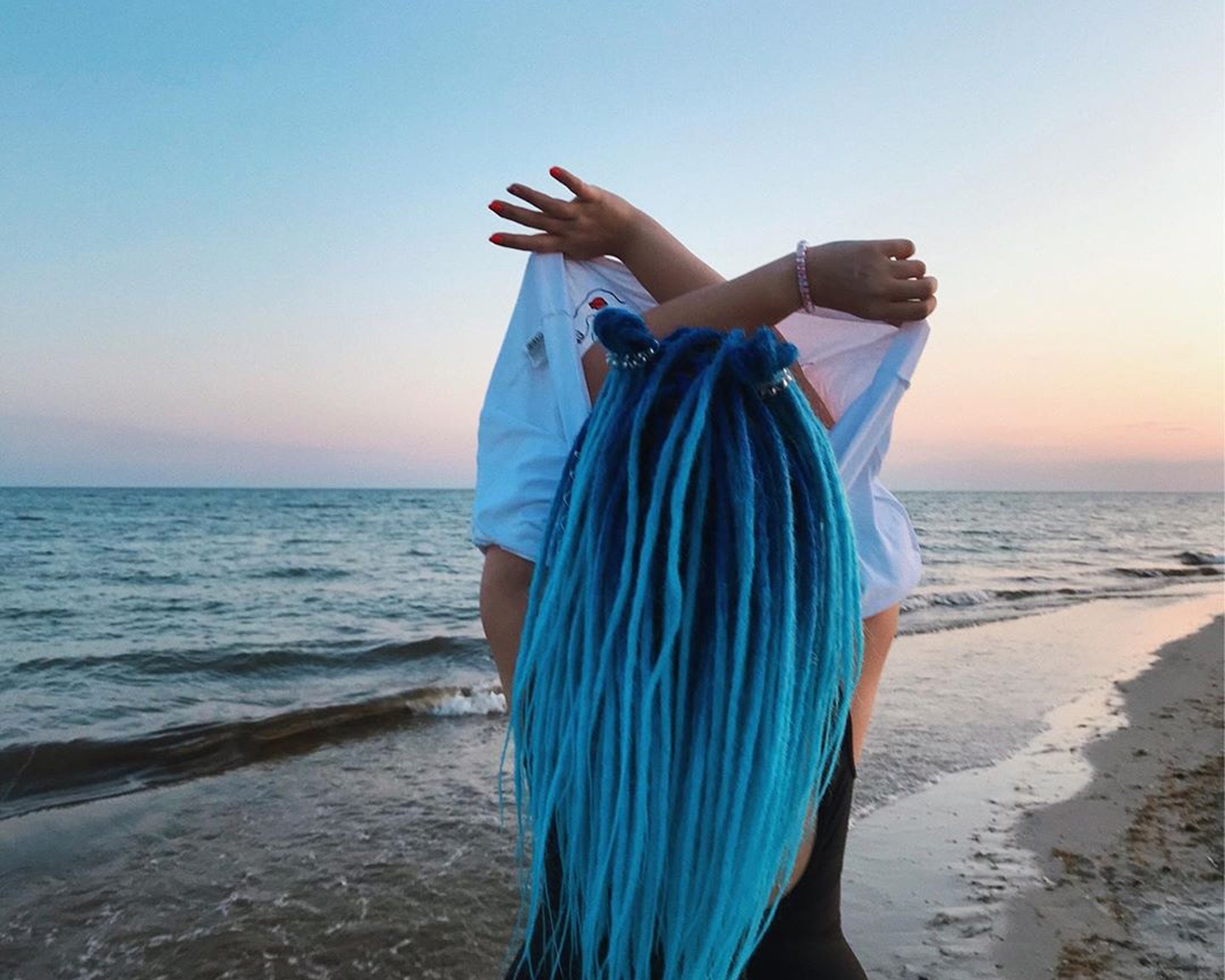 Loose Curls Tumblr Ombre