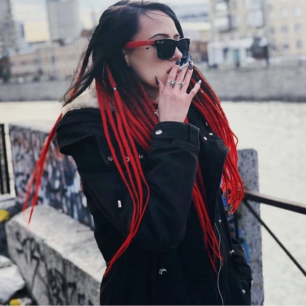 Single Ended Dreads - Etsy