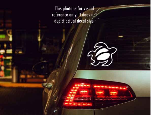 Honu Turtle Permanent Adhesive Vinyl Decal Honu Decal Car - Etsy