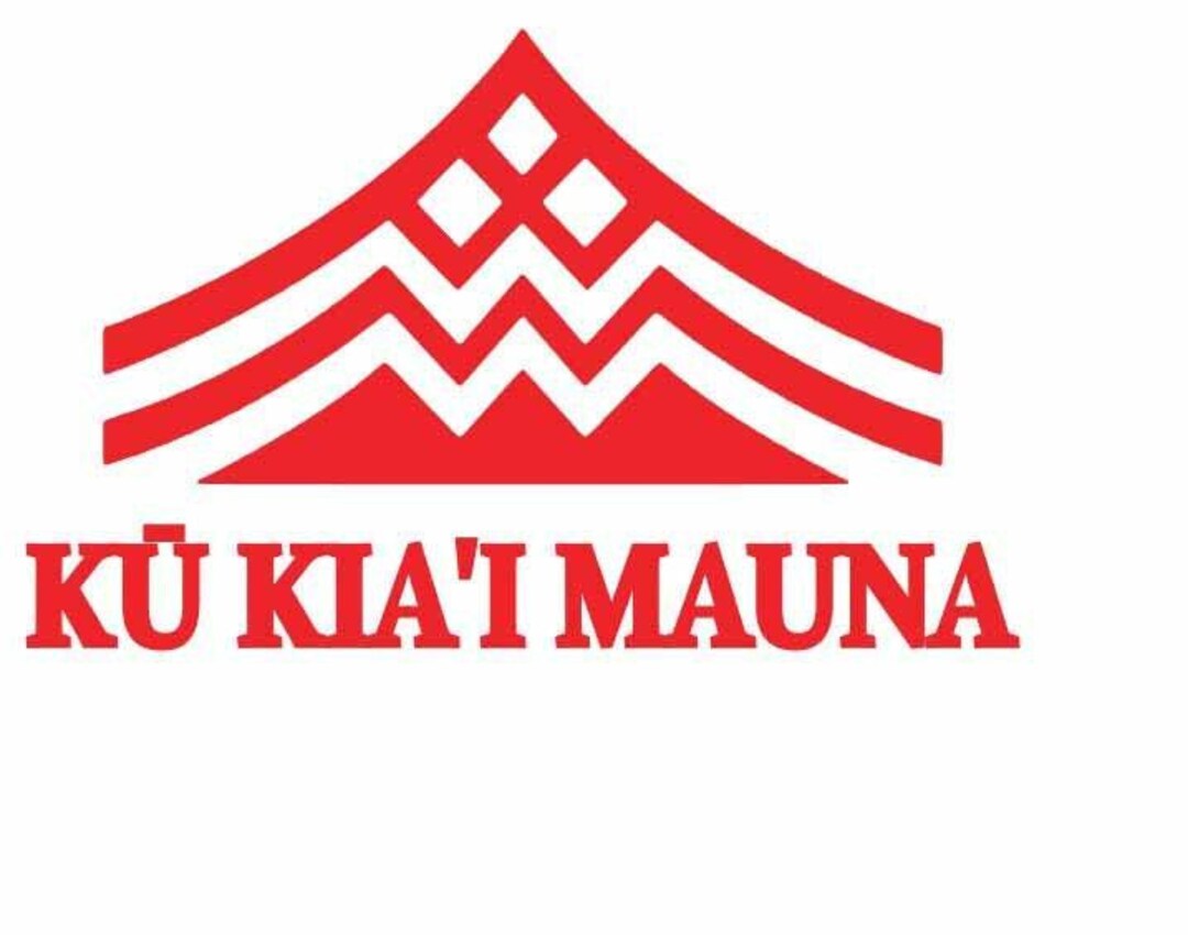 Ku Kia'i Mauna Permanent Adhesive Vinyl Decal, Hawaii Vinyl Decal ...