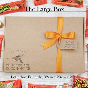 Reeses Peanut Butter Chocolate Gift Box Chocolate Hamper Personalised ...