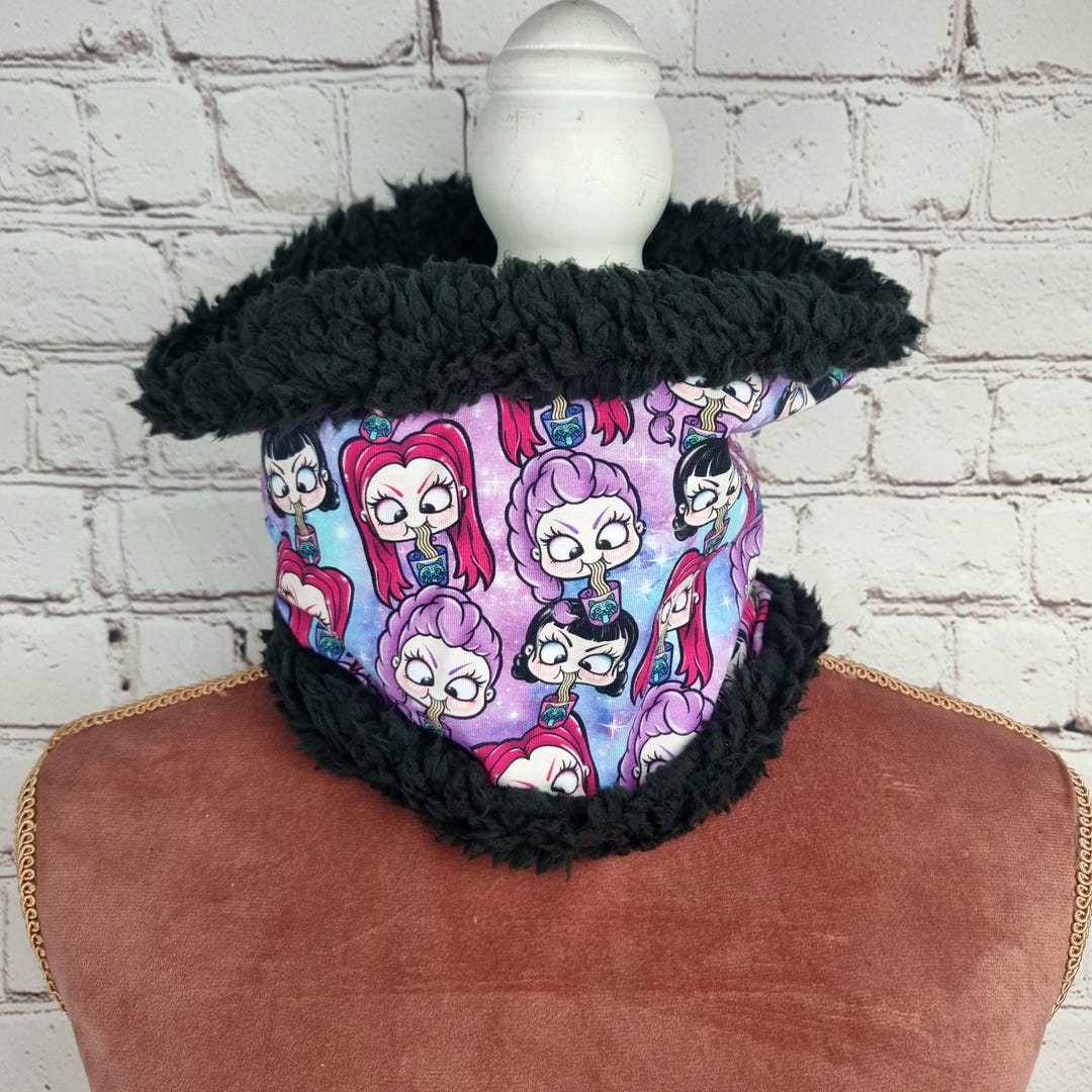 K Pop Demon Hunters, Alt Autumn Snood, Warm Winter Scarf, Kids Neck ...
