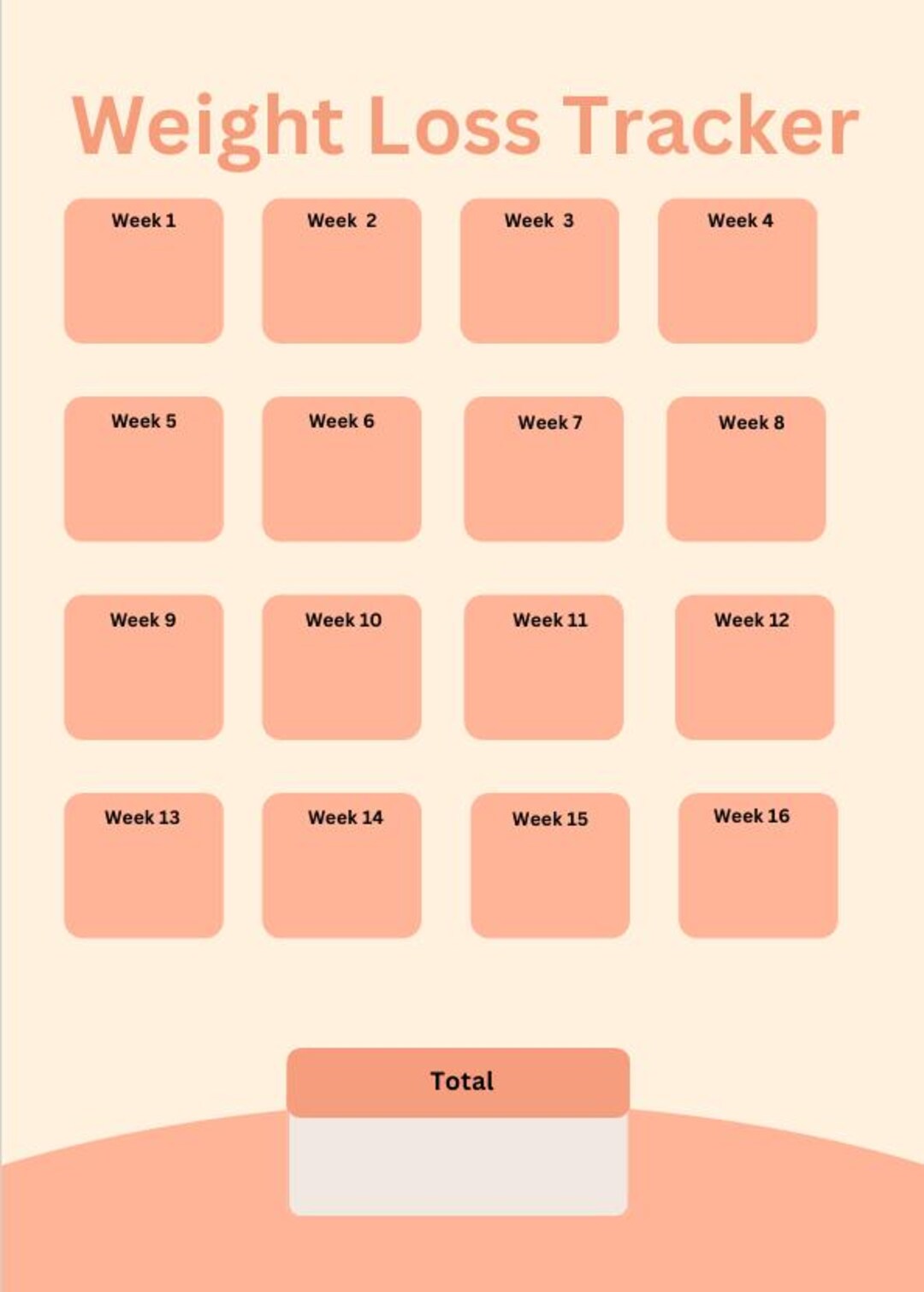Weight Loss Tracker - Etsy
