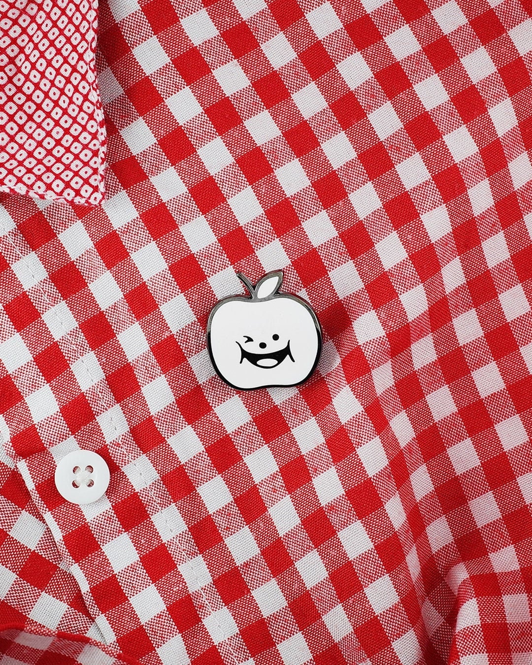 Apple Hard Enamel Pin - Etsy