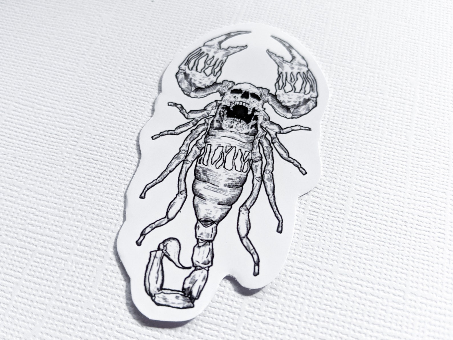 Scorpio Vinyl Sticker Zodiac Stickers | Etsy