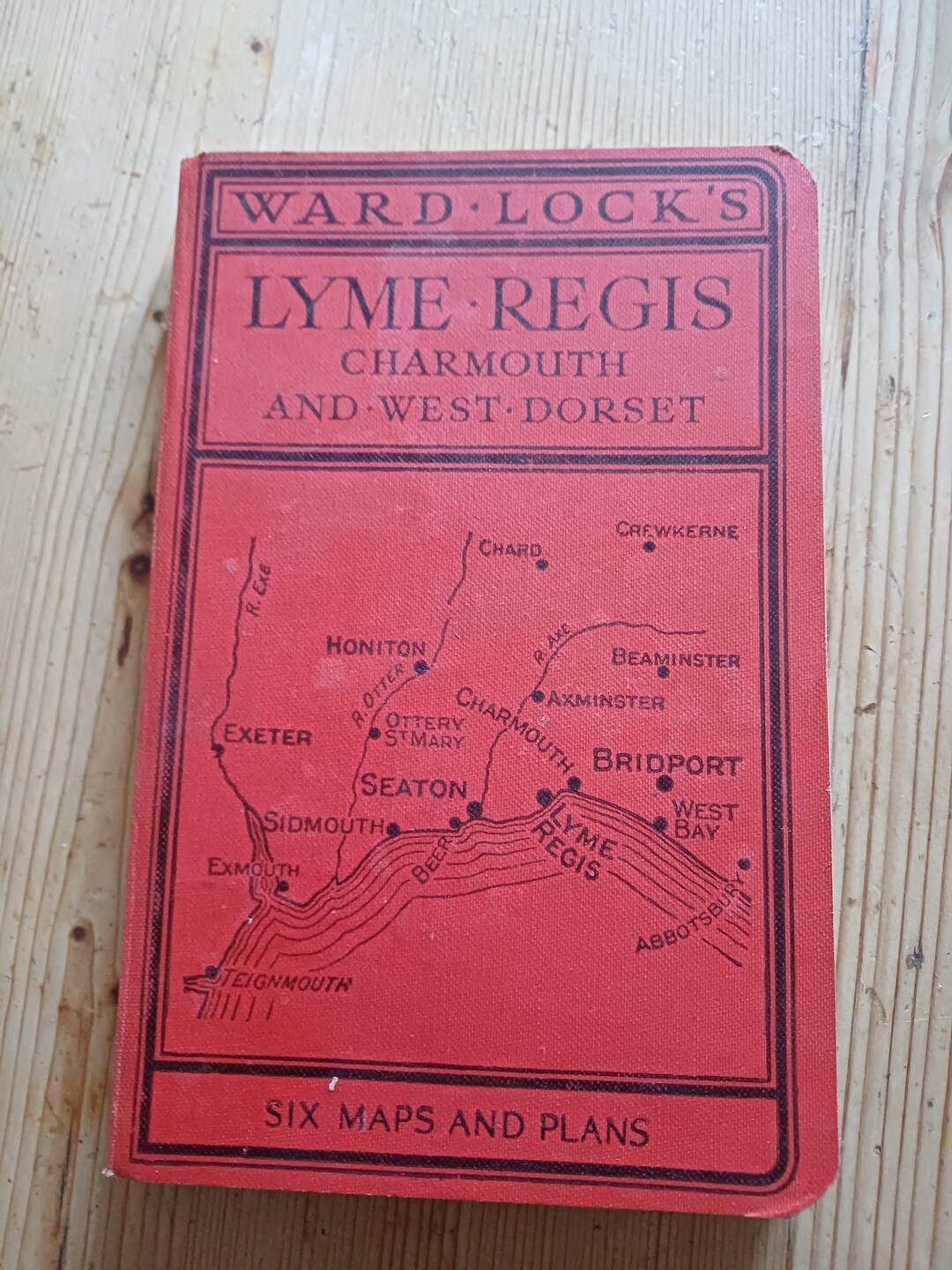Lyme Regis, Ward Locks Guide and Old Maps - Etsy
