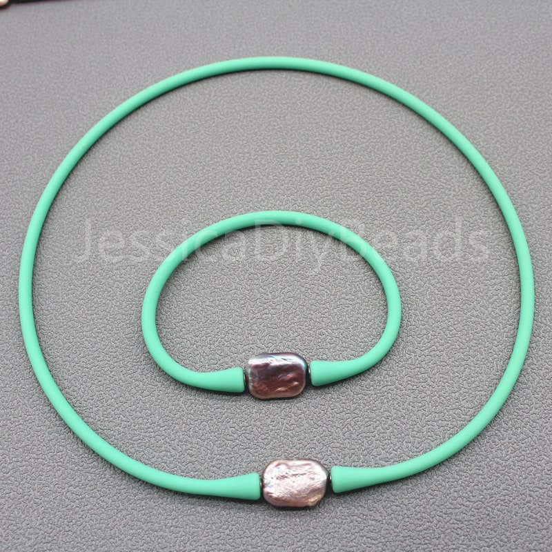 Rubber Necklace - Etsy