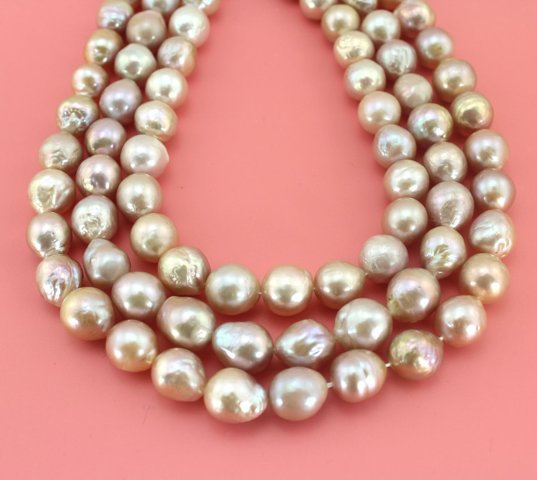 AA 9-10mm Good Quality Edison Pearls,natural Freshwater Pearl, Loose ...