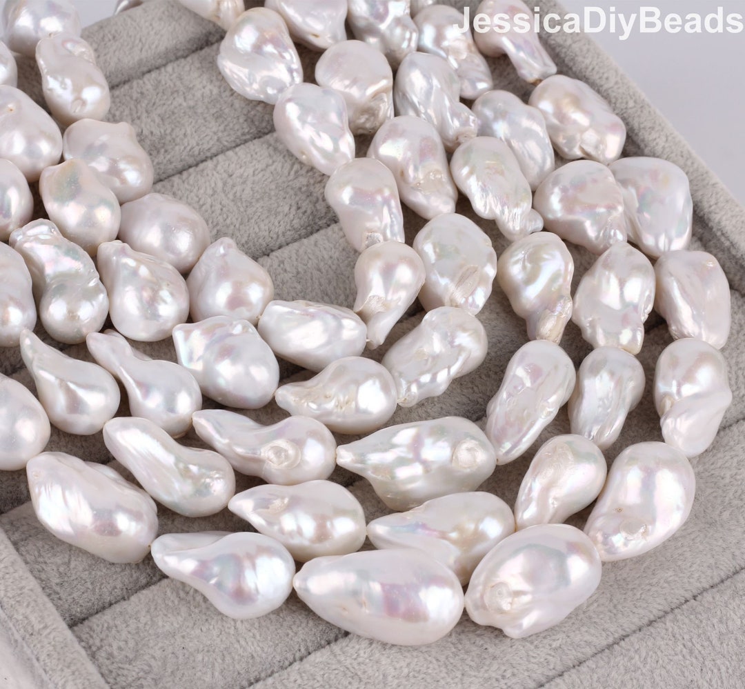 Good Quality Natural Freedom Shape Baroque Pearls, Large Freshwater ...