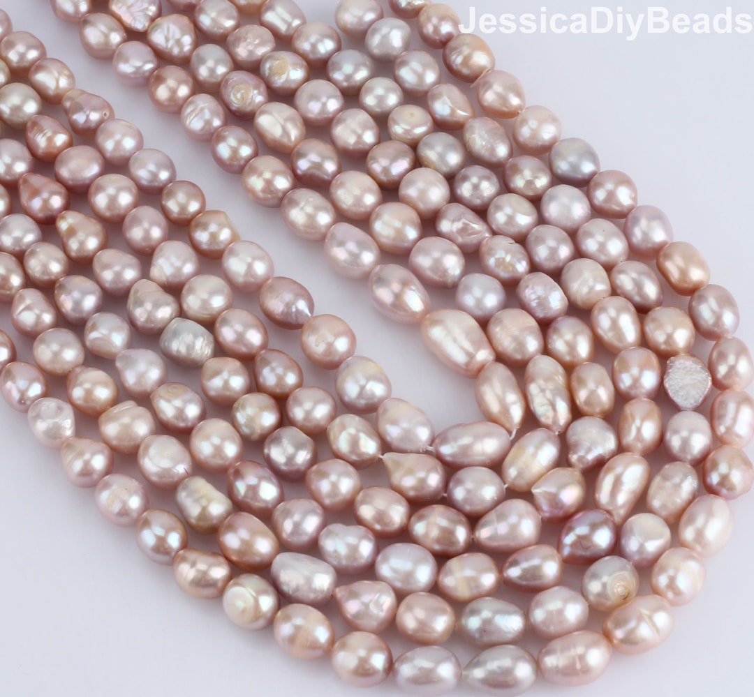 Purple Nugget Freshwater Pearls, Natural Cultured Pearls, 11-12mm Loose ...