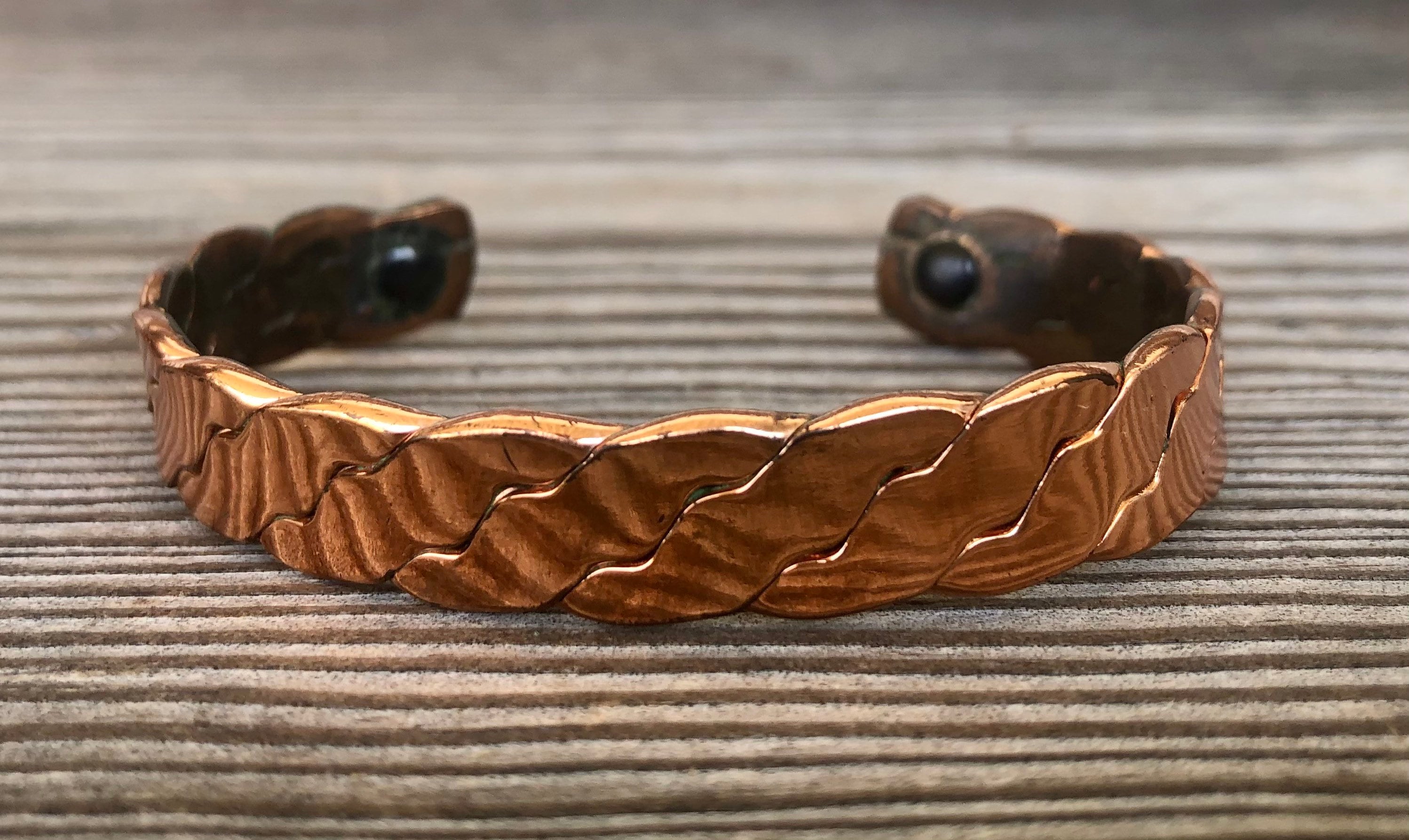 Vintage Copper Cuff Bracelet - Etsy