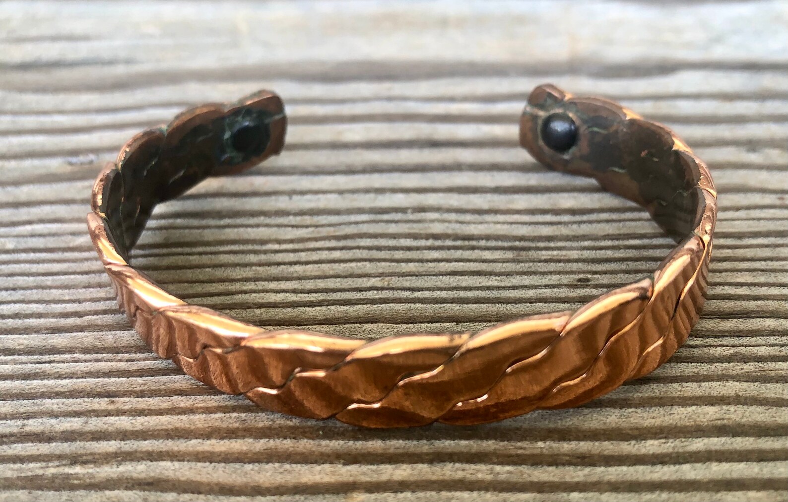 Vintage Copper Cuff Bracelet - Etsy