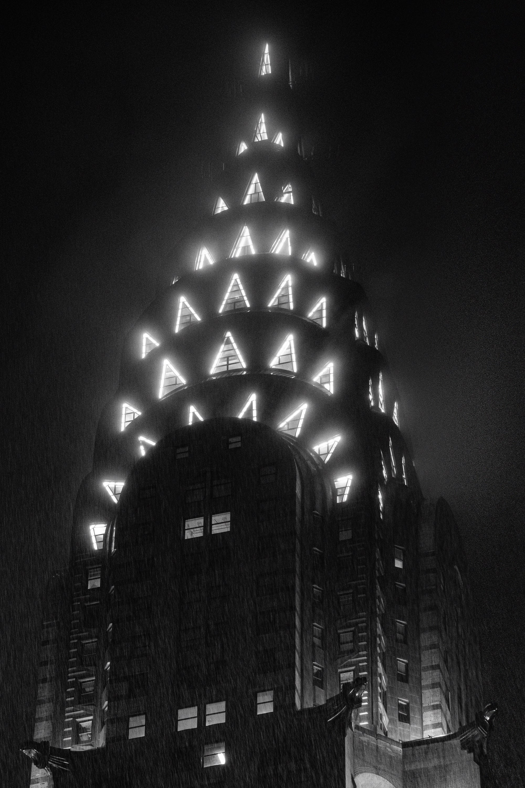 Edificio Chrysler De Noche