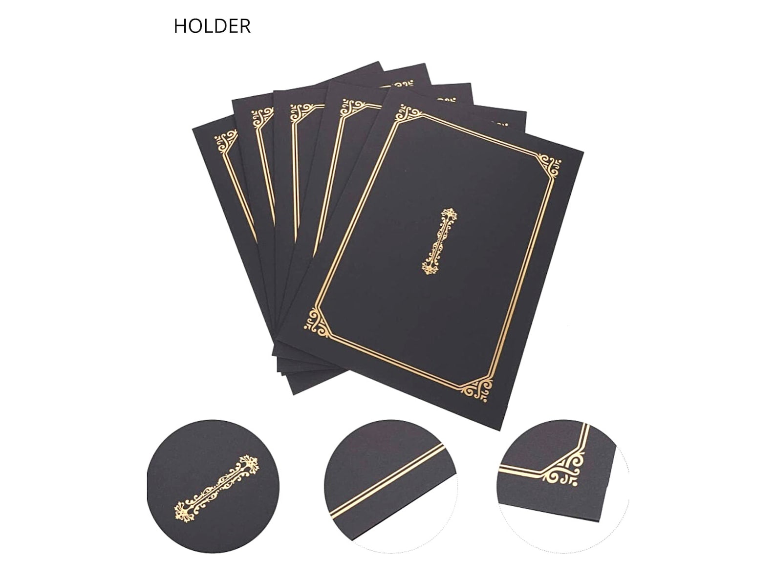 Wedding Certificate Foiled Luxury Certificate Folder Customised ...